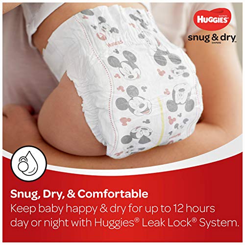 Huggies Snug and Dry Diapers, Size 6, 48 Count (Packaging May Vary)