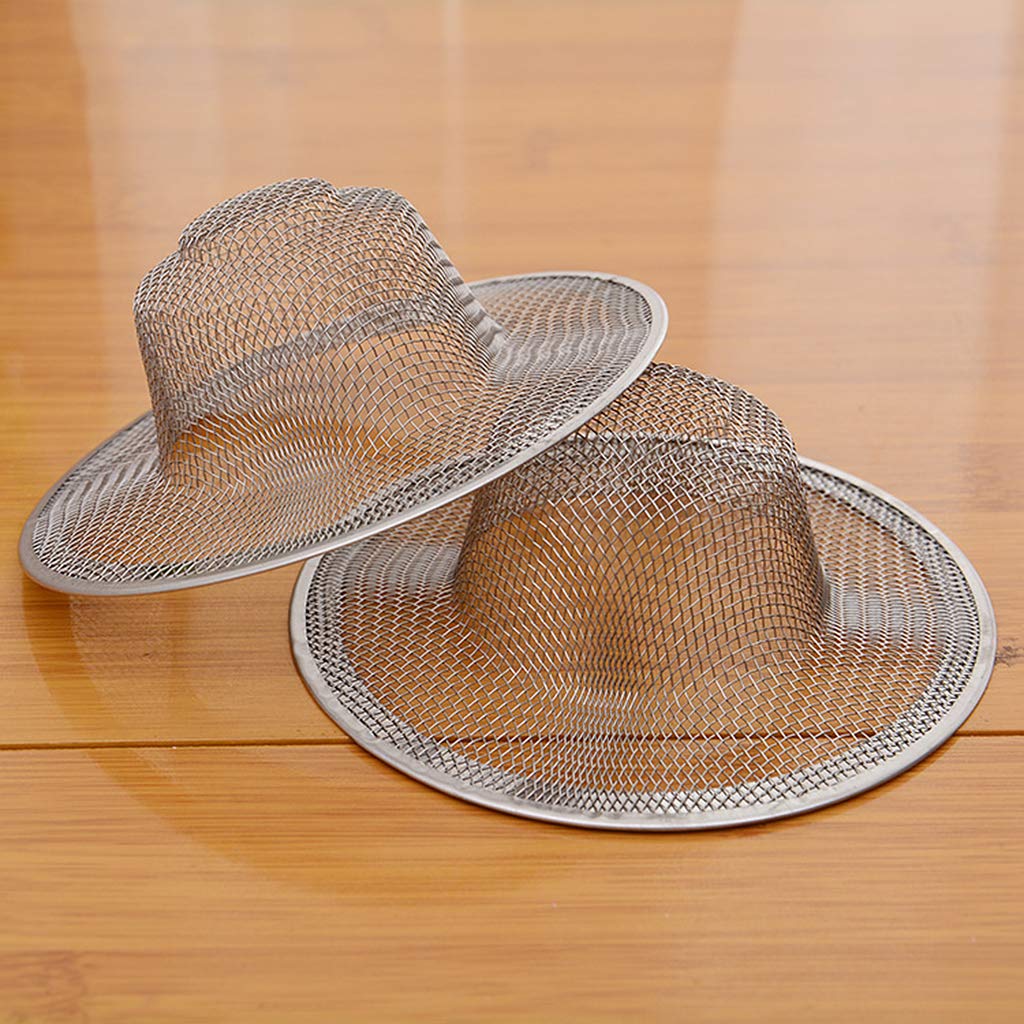 BaoFufc Stainless Steel Kitchen Sink Strainer Hair Catcher Stopper Bathroom Bathtub Show Kitchen Sink Strainer
