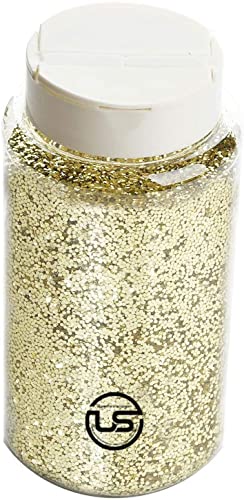 Glitter – 1 LB Gold Glitter – Glitter for Resin, Glitter for Crafts, Fine Glitter for Scrapbooking – Ultimate Bulk Craft Glitter for Tumblers