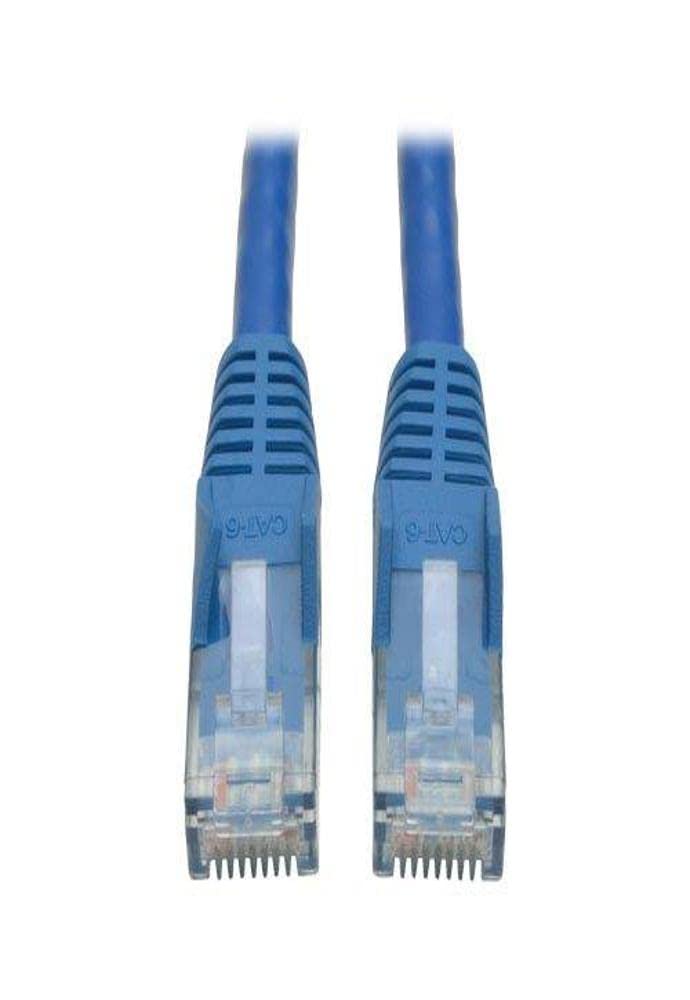 Eaton Tripp Lite Cat6 Gigabit Snagless Molded Patch Cable (RJ45 M/M) - Blue - 50 Piece Bulk Pack, 7-ft.(N201-007-BL50BP)