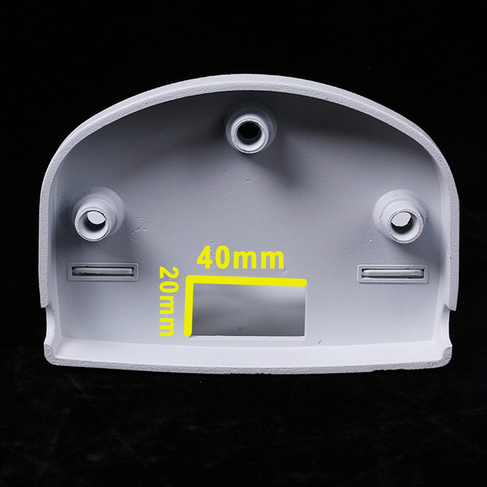 WiTi Universal Wall Mount Bracket for Dome Security Camera,Deep Base Junction Box Cable Management Mounting Case, Outdoor Indoor CCTV IP Surveillance Cameras Holder