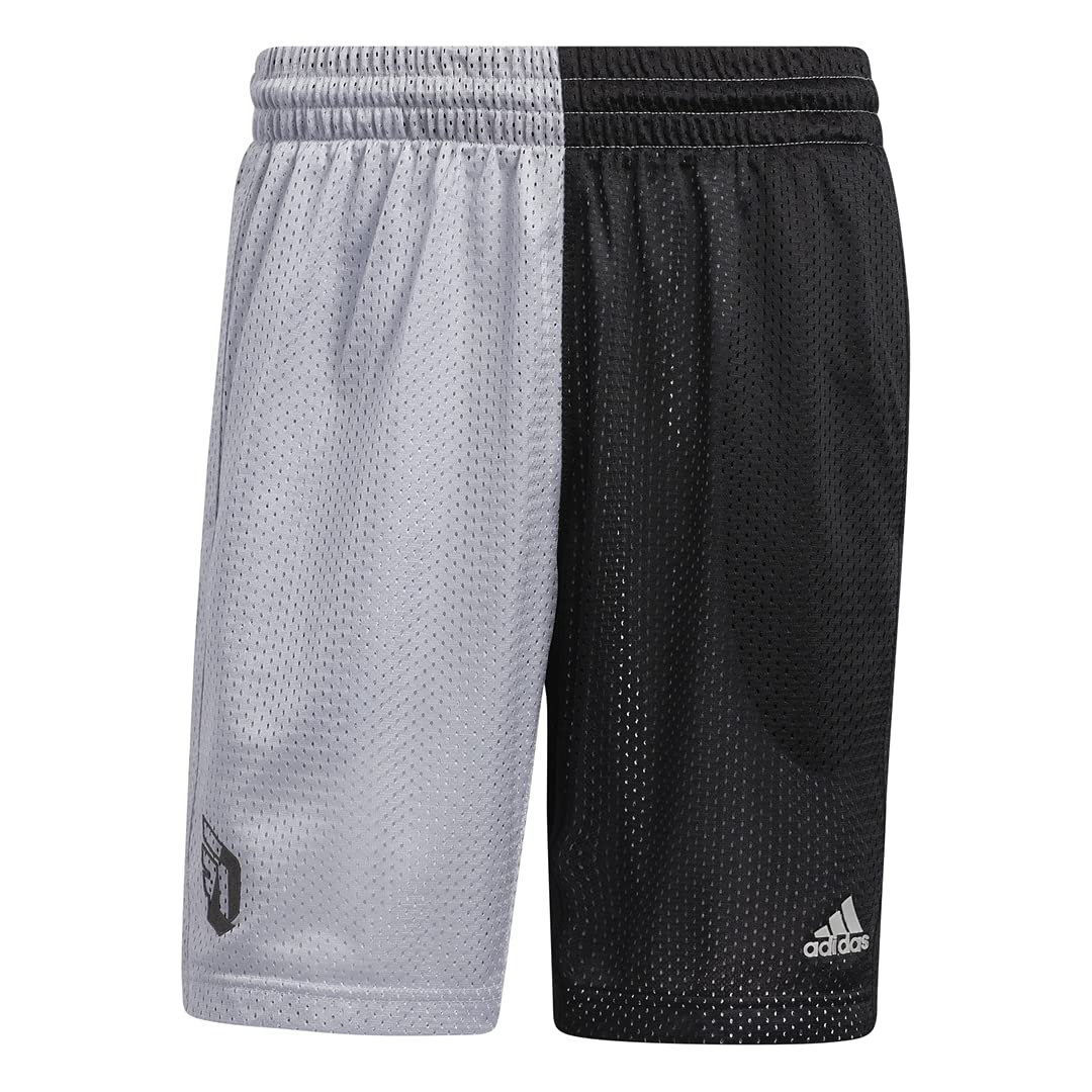 adidas,Mens,Dame Vis Shorts,Halo Silver/Black,Large