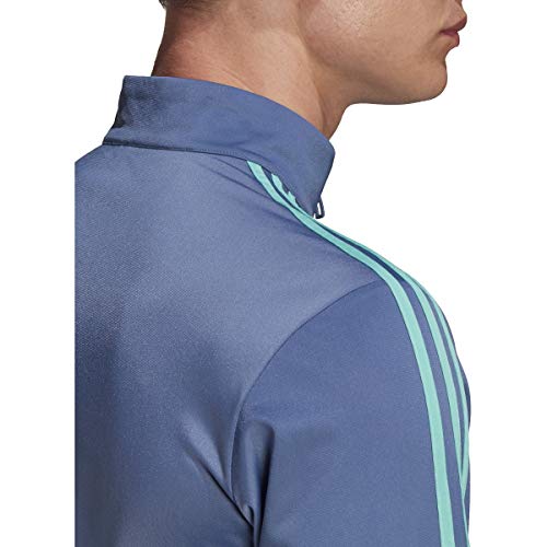 adidas,mens,Essentials 3-Stripes Tricot Track Jacket,Crew Blue,Medium