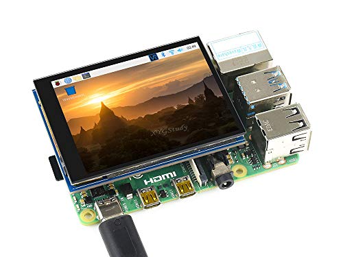 XYGStudy for Raspberry Pi 2.8inch IPS Capacitive Touch Screen DPI LCD Resolution 480×640 Display I2C Interface Compatible with Raspberry Pi 4B/3B+/3B/2B/Zero/Zero W WH