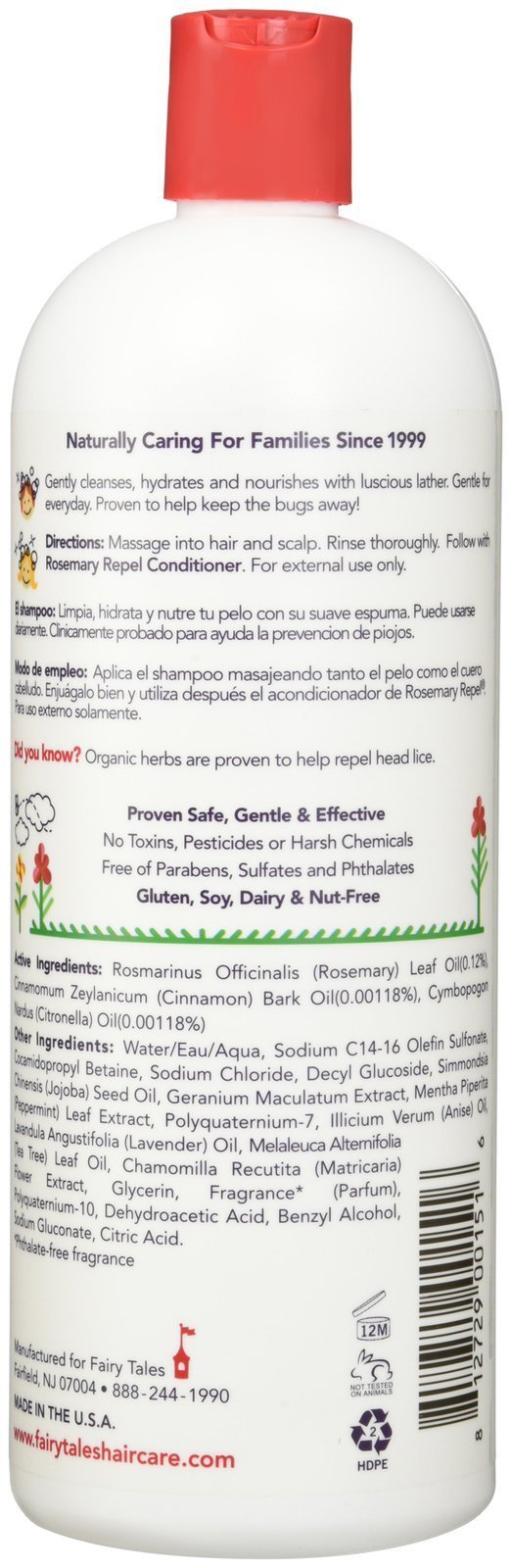 Fairy Tales Rosemary Repel Shampoo - 32 oz - 2 pk