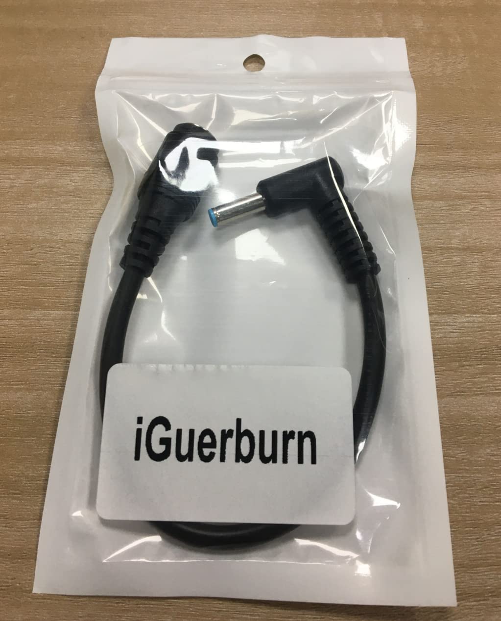 iGuerburn Female 7.4mm x 5.0mm to 4.5mm x3.0mm Male Charger Adapter Power Connector Converter Cable DC Jack for Dell Hp
