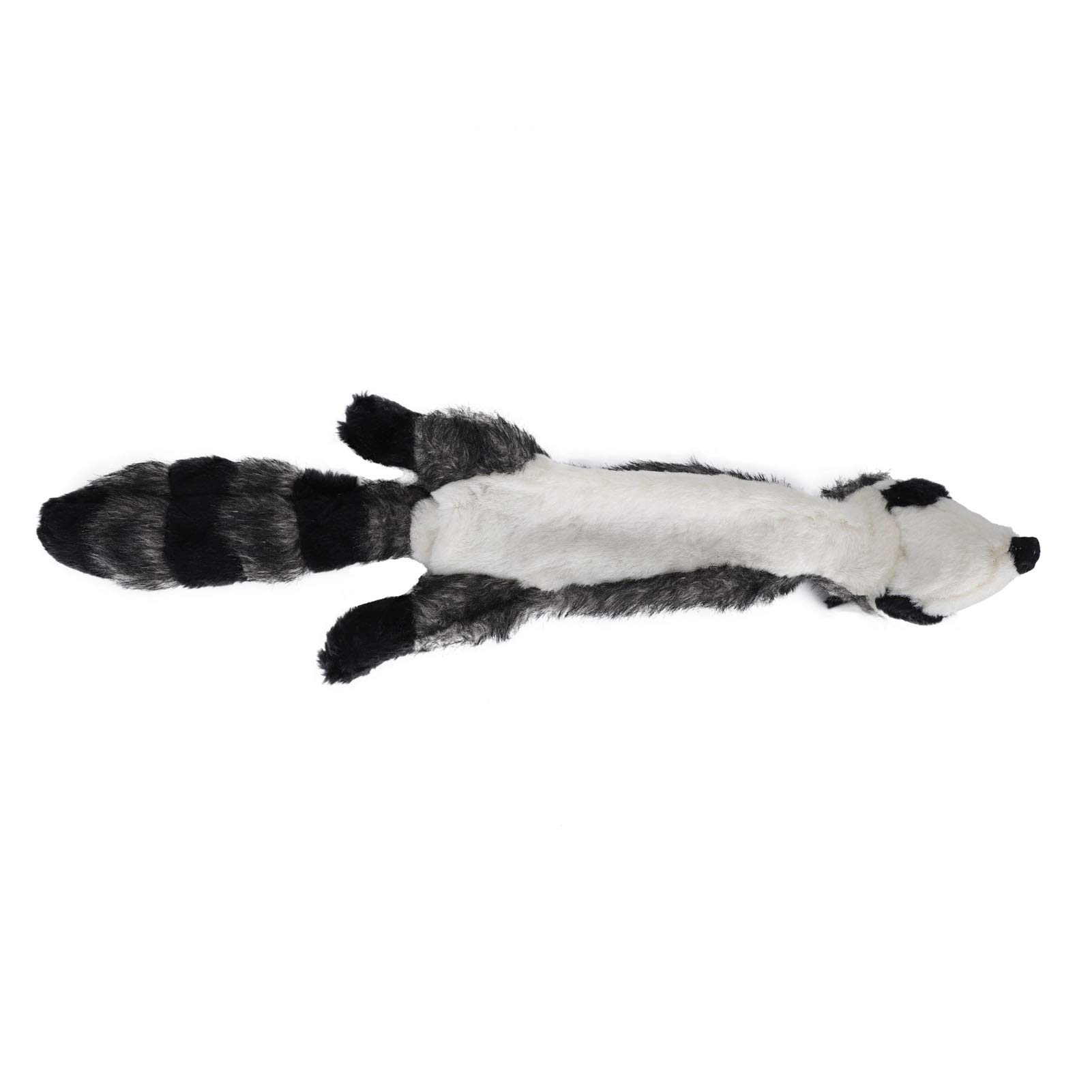 Qyebavge Stuffing-Free Plush Fox Dog Toy - Durable Squeaky Puppy Teething Chew for Dental Health