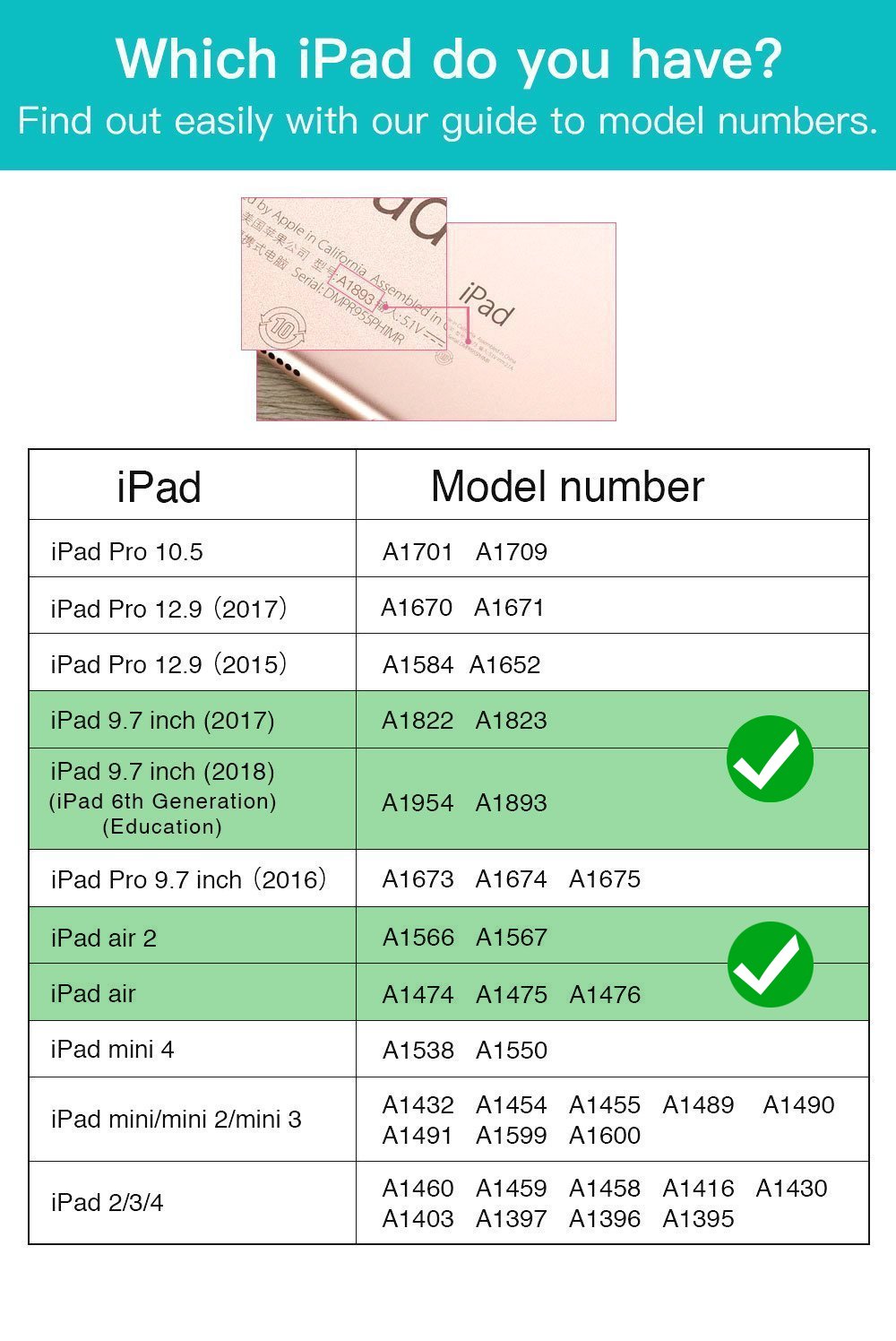Dteck Case for iPad 9.7 inch 2018 2017 / iPad Air Case/iPad Air 2 Case, PU Leather Folio Smart Cover with Auto Sleep Wake Stand Wallet Case for Apple iPad 6th / 5th Gen,iPad Air 1/2, Beach Live it