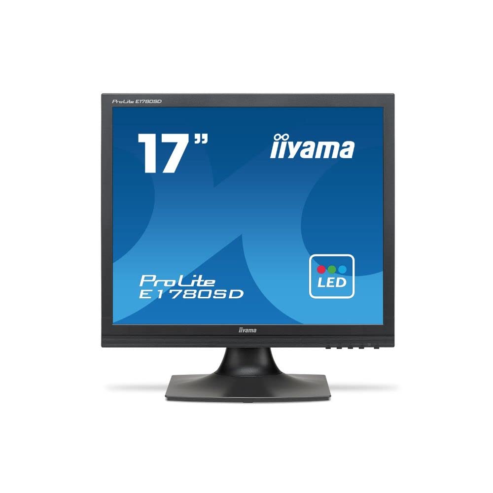 iiyama Prolite E1780SD-B1 17" LED Black Computer Monitor