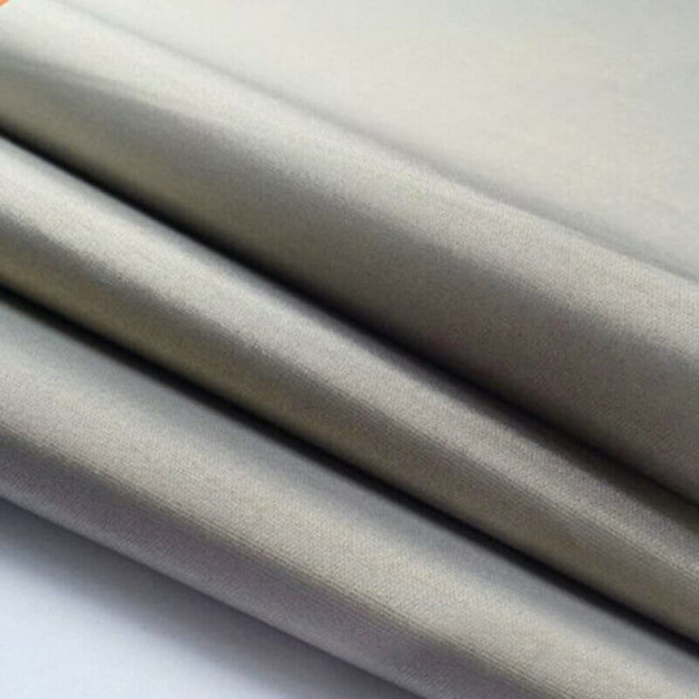 EMF Shielding Fabric EMF Faraday Cloth Copper Protection Fabric for Anti Radiation, Anti Static, EMI Isolation, Signal Blocking, 79 x 43 Inch