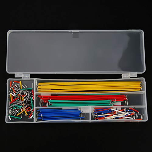 ALREMO HUANGXING - Breadboard Jumper Wire Kit, U Shape Storage Transparent Box Breadboard Jumper Cable, Organize Home for Restaurant