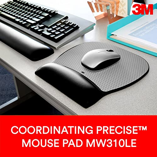 Keyboard Wrist Rest Gel Black Leatherette Kp200le