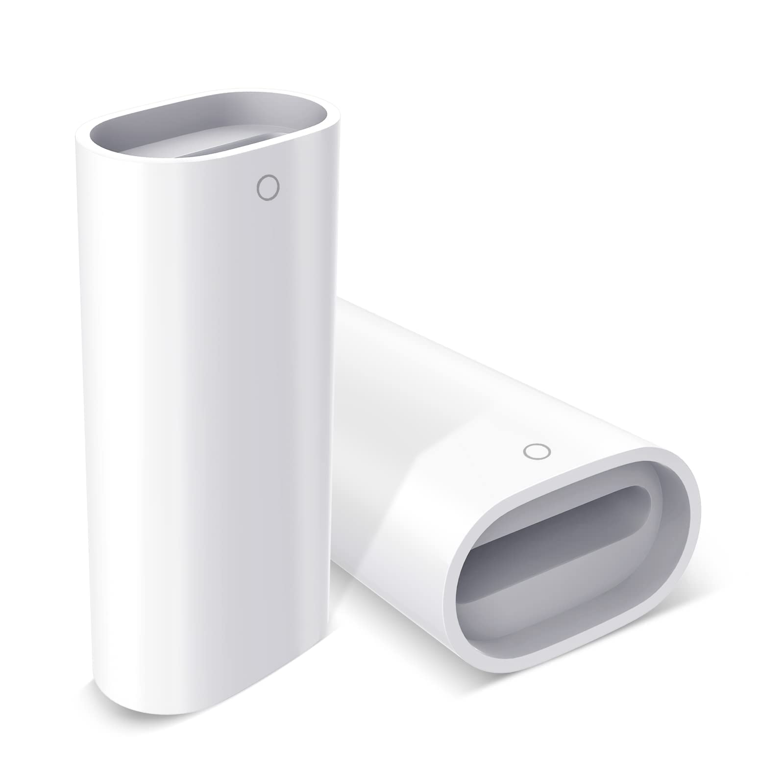 iMangoo Adapters Compatible with Apple Pencil Adapter 2 Pack Lightning Cable Charging Adapter for iPad Pro Pencil Pen Female to Female Connect Charger Adapter Connector for Apple Pencil 1st Generation