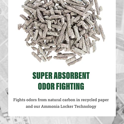 Fresh News Recycled Paper, Original Pellet Cat Litter, 25 Pound