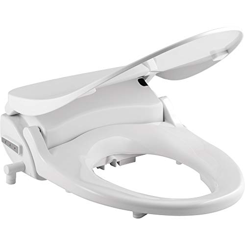 Bemis B1980NL 000 Renew Plus Heated Bidet Cleansing Spa with Warm Air Dryer, 3 Wash Functions and iLumaLight Night Light, ELONGATED, White