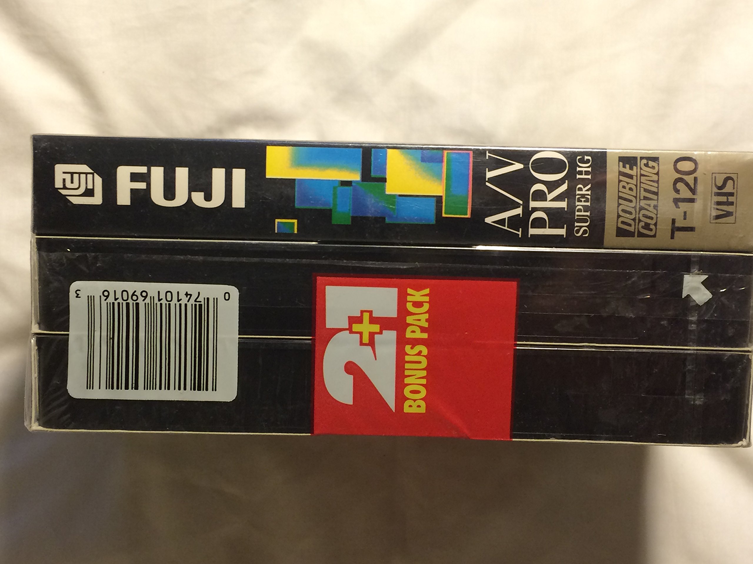 Fuji 2 - HQ T-120's and 1 A/V Pro T-120 Tapes