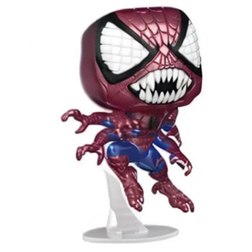 Funko Pop Marvel Spiderman Doppelganger #961 Metallic β Exclusive Special Edition β FUN59175 Figure, Multicoloured, One Size