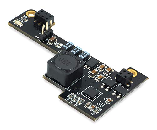 LoveRPi Power-Over-Ethernet (PoE) HAT Kit for Raspberry Pi 3 Model B+ with Black Case