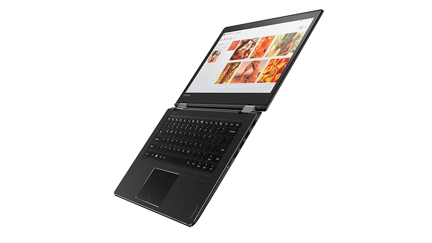 Lenovo Flex 4 14 2-in-1 Laptop, Core i5-7200, 2.5 GHz, 256 GB SSD, AMD Radeon R5 M430 2GB, Windows 10 Home 64-bit, Black 80VD0008US