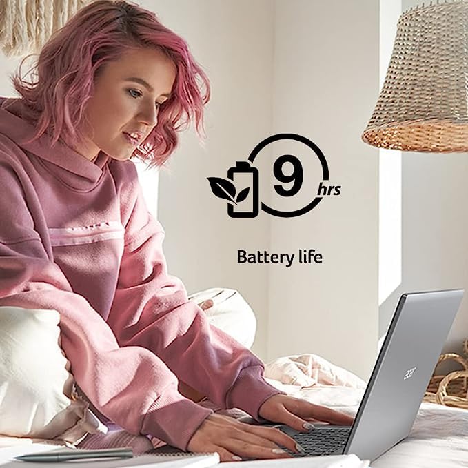 acer 2023 Aspire 1 Slim Laptop for Student & Business, 15.6" FHD Display, Intel Celeron N4500 Processor, 16GB RAM, 128GB eMMC, 1-Year Microsoft 365 Personal Subscription, Win 11 Home S Mode