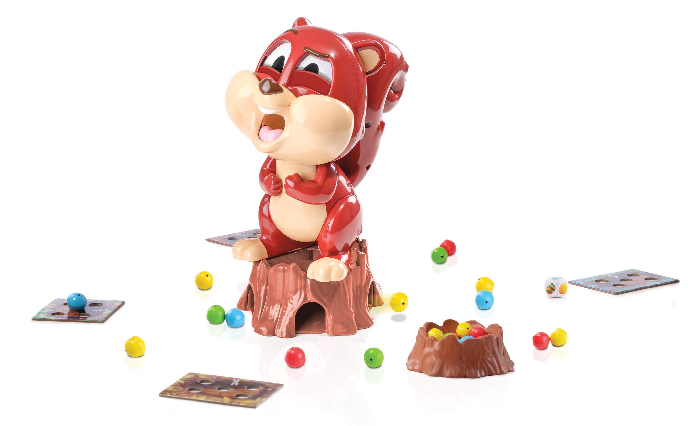 Chompin' Charlie Game - Feed The Squirrel Acorns and Race to Collect Them When They Scatter by Goliath