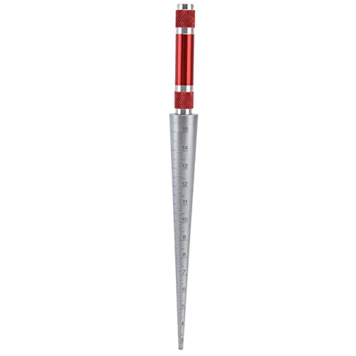 Aperture Gauge, Stainless Steel Conical Inner Diameter Inspection Measurement Tool 3β15mm Used to Measure the Inner Diameter and Hole of Thin Walled Parts