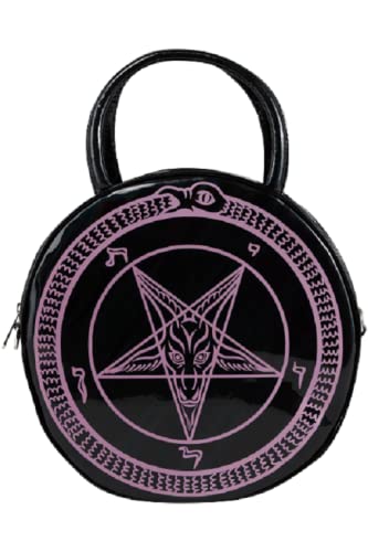 Killstar Baby Baphomet Pentagram Holographic Punk Gothic Rave Handbag