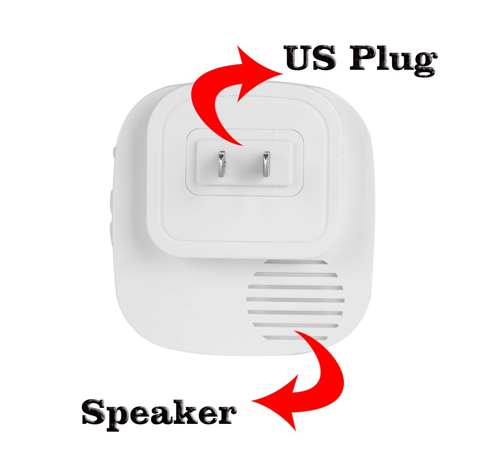 Infrared Motion Sensor Alarm Entry Alert Vistor Doorbell Home Security Driveway Kit