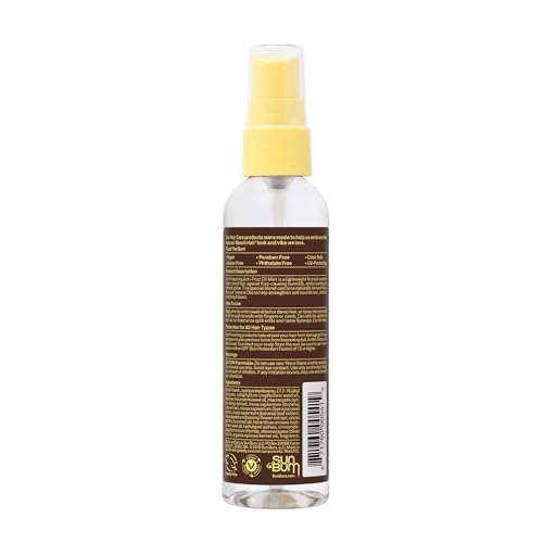 Sun Bum Protecting Anti-Frizz Oil Mist | Vegan and Cruelty Free Moisturizing Hair Protector Spray for All Hair Types | 3 oz