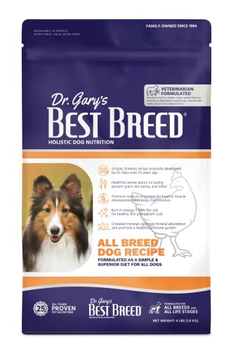 Best Breed All Breed Dog Diet Made in USA [Natural Dry Dog Food for All Breeds and Sizes]- 4lbs.
