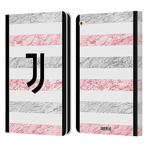 Head Case Designs Officially Licensed Juventus Football Club Away 2023/24 Match Kit Leather Book Wallet Case Cover Compatible with Apple iPad Air 2 (2014)