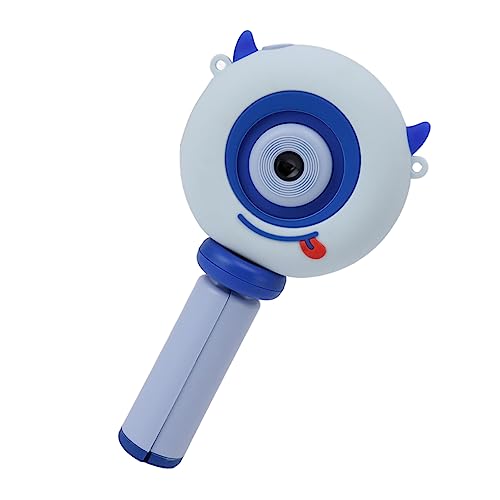 AMONIDA Kids Selfie Camera, Cute Protective Case Portable Digital Camera Toy 32GB Memory Card for Birthday Gift (Blue)