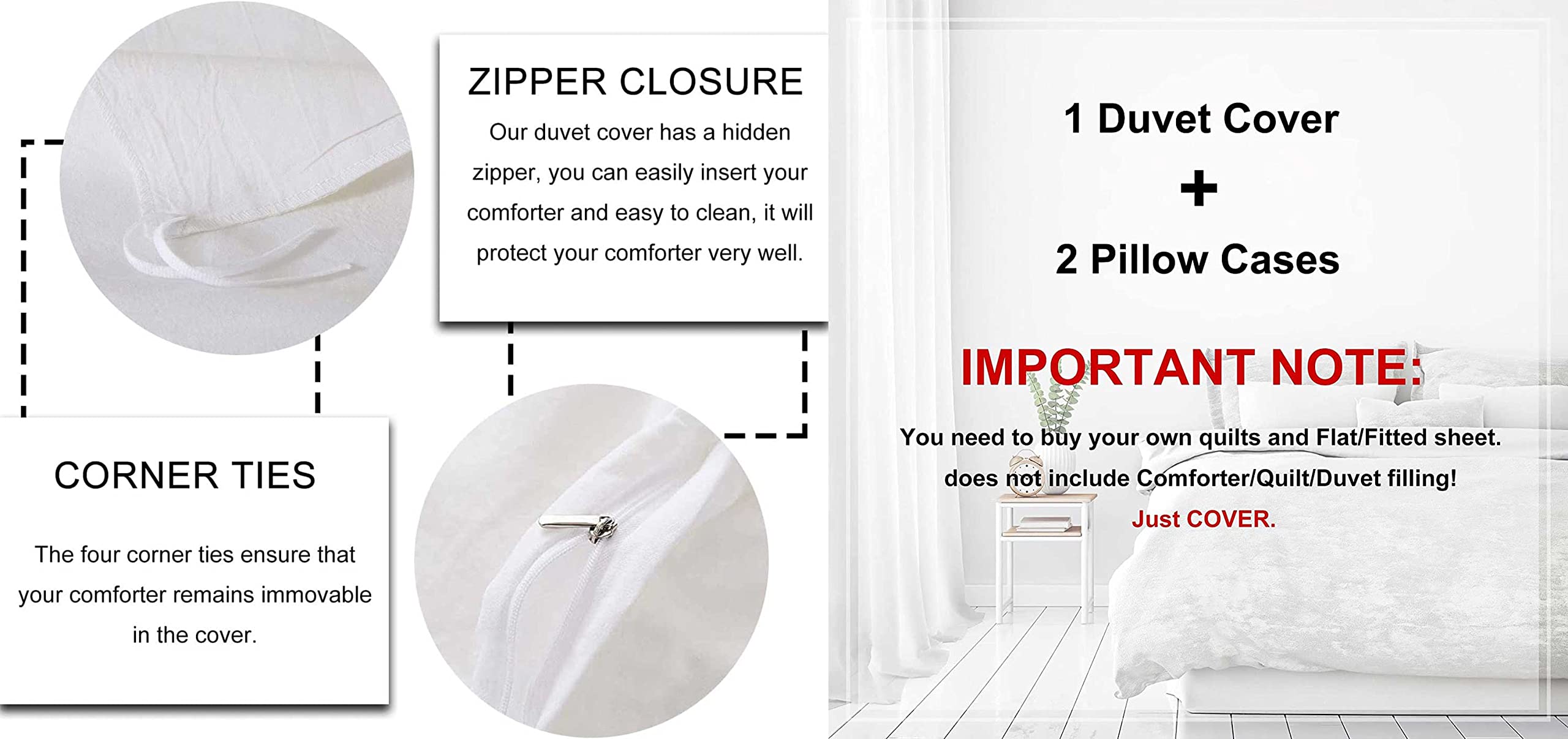 Black Marble Duvet Cover Queen Reversible White Marble Bedding Set 3 Pcs Black and White Marble Texture Printed Comforter Cover, Ultra Soft Microfiber Bed Quilt Modern Style for Men and Women