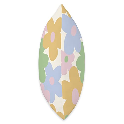 Danish Pastel Aesthetic Clothes Danish Pastel Aesthetic Flowers Throw Pillow, 16x16, Multicolor