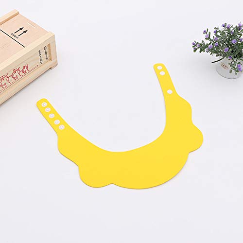 Adjustable Visor Cartoon Shampoo Shower Bathing Protection Cap for Toddler, Baby, Kids, Children, Set of 3