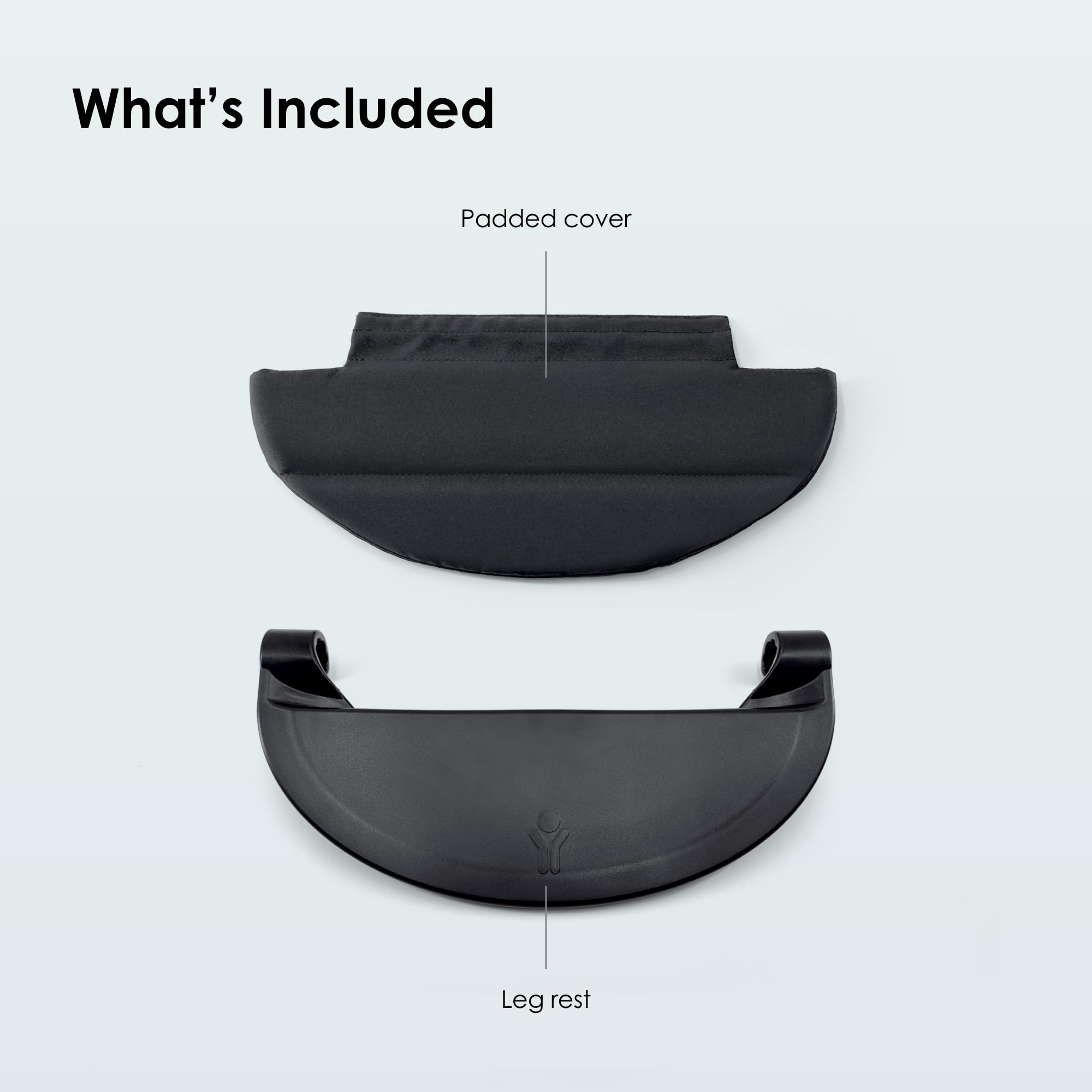 Stokke BABYZEN YOYO Leg Rest - Reclined Position & Padded Cover (Included) Provide Additional Comfort in Stroller - Easy to Attach & Clean