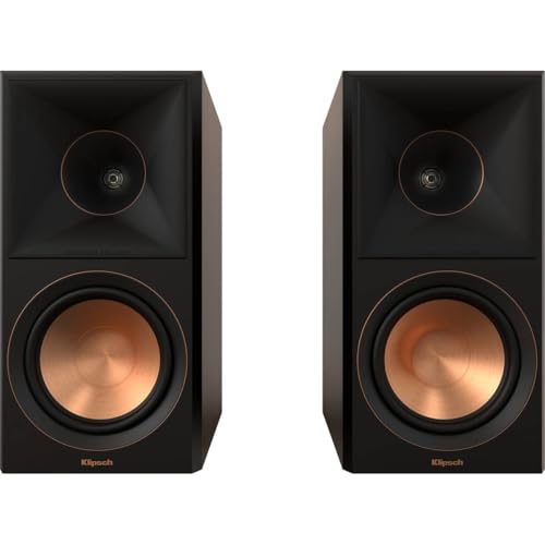 klipsch Reference Premiere RP-600M II Walnut Bookshelf Speakers