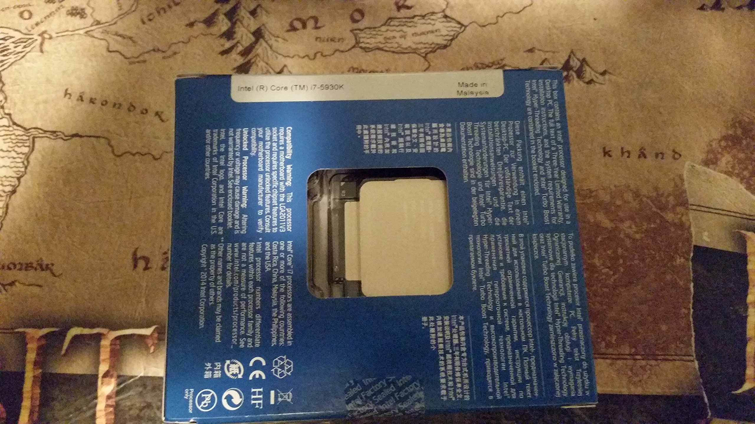 Intel Core i7-5930K Haswell-E 6-Core 3.5GHz LGA 2011-v3 140W Desktop Processor BX80648I75930K