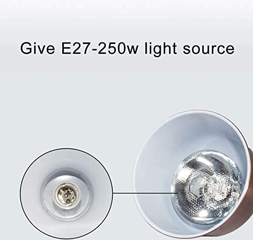 FUNNYBSG Food Warmer Lamp Food Heat Lamp Single Head Hanging Telescopic Lamp Buffet Food Heating Lamp