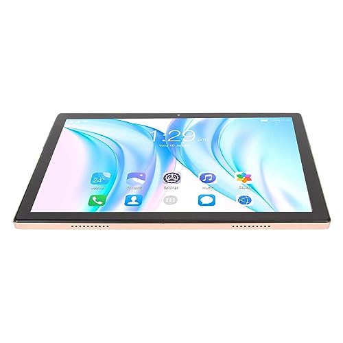 Airshi 10.1 Inch Tablet, 8GB RAM 256GB ROM 100-240V 2 in 1 FHD Tablet 8 Core CPU for Reading (US Plug)