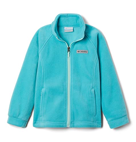 Columbia unisex-baby Benton Springs Fleece Jacket, Geyser, 12-18 Months