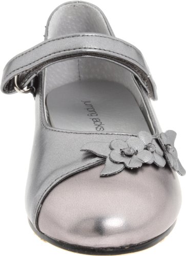 Jumping Jacks Amber Mary Jane (Toddler/Little Kid/Big Kid),Pewter,9 M US Toddler