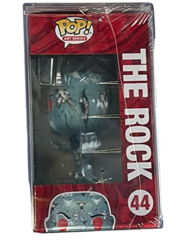 Funko Pop! WWE: The Rock Art Series Exclusive in Hard Protector
