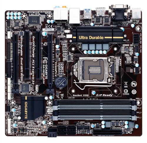 Gigabyte LGA 1150 Intel H87 HDMI SATA 6Gbps USB 3.0 Micro ATX DDR3 1600 Intel Motherboards GA-H87M-D3H