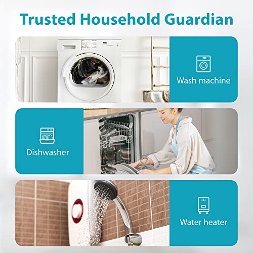 AQUACREST AP431 AP430SS Whole House Scale Inhibitor Inline Water System, Water Heater Softener System, Prevent Scale Build Up On Hot Water Heaters, Water Pipes and Boilers