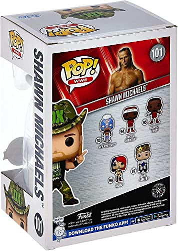 Funko Shawn Michaels D-Generation X Survivor Series '09 with Pin WWE Pop! Vinyl Figure - GameStop Exclusive