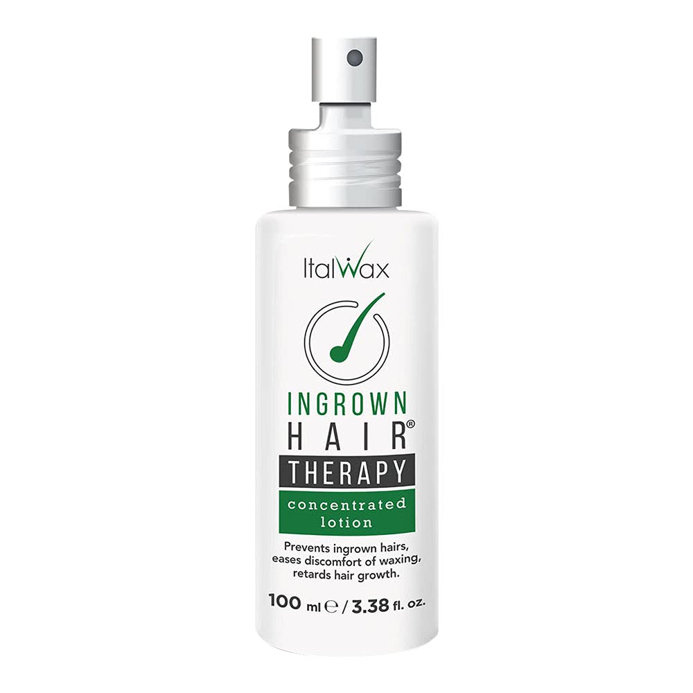 Italwax Ingrown Hairs Therapy Concentrated Lotion 100ml / 3.38fl.oz - Prevents and slows down ingrown hairs occurrence - Ideal for large surfaces