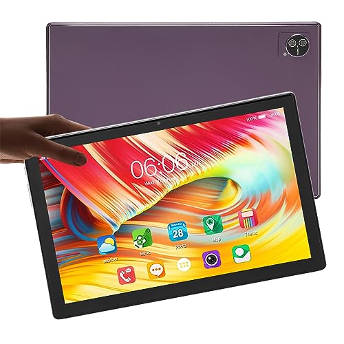 Airshi Business Tablet, 10.1 Inch FHD Gaming Tablet US Plug 100‑240V 8GB RAM 256GB ROM Dual Camera for School (#4)