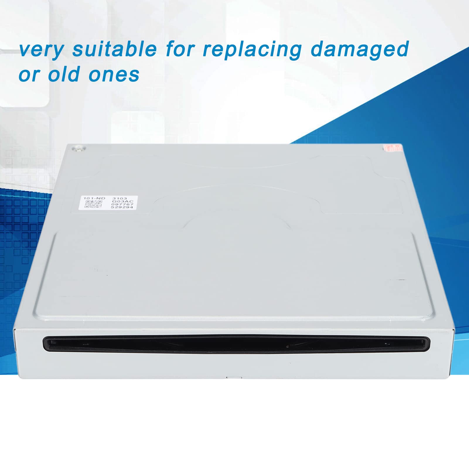 Game Console Optical Drive, Wearable Professional Game Disc Drive Fix Errors for