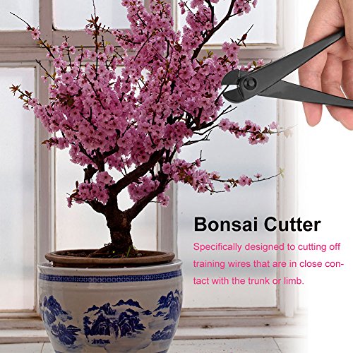 Bonsai Wire Cutters, Delaman Bonsai Tools Bonsai Wire Cutters 210mm Professional Grade Manganese Steel Alloy Wire Cutters Bonsai Tools